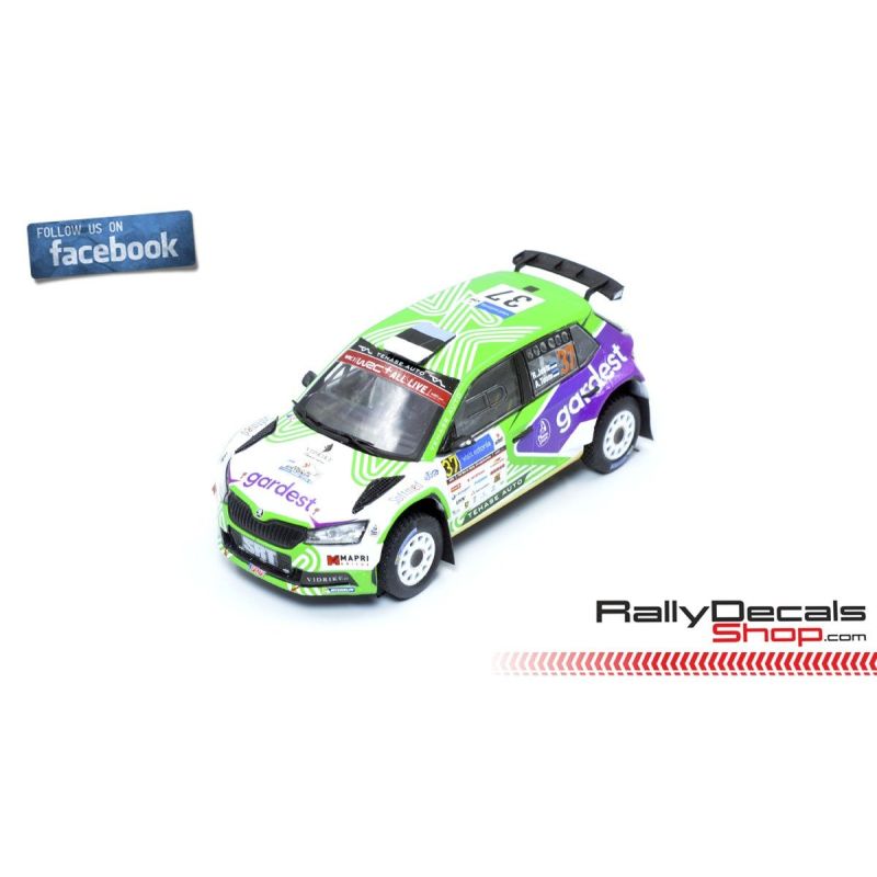 Raul Jeets - Skoda Fabia R5 Evo - Rally Estonia 2020